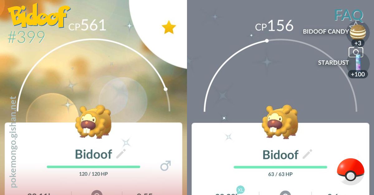 Bidoof FAQ - Pokemon Go