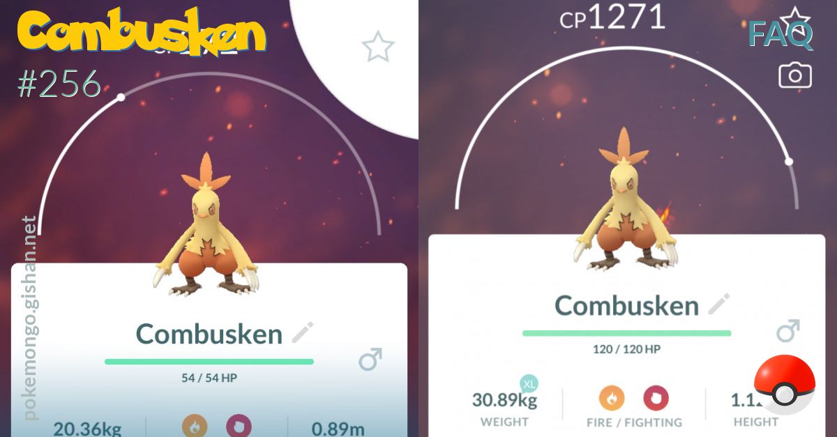 Combusken FAQ - Pokemon Go
