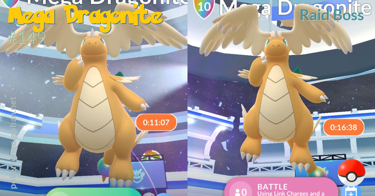 Mega Dragonite Raid Boss - Pokemon Go