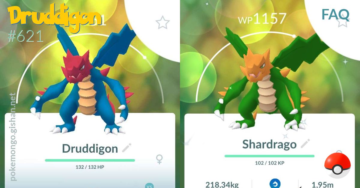 Druddigon FAQ - Pokemon Go