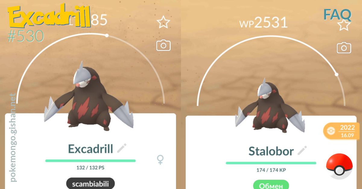 Excadrill FAQ - Pokemon Go