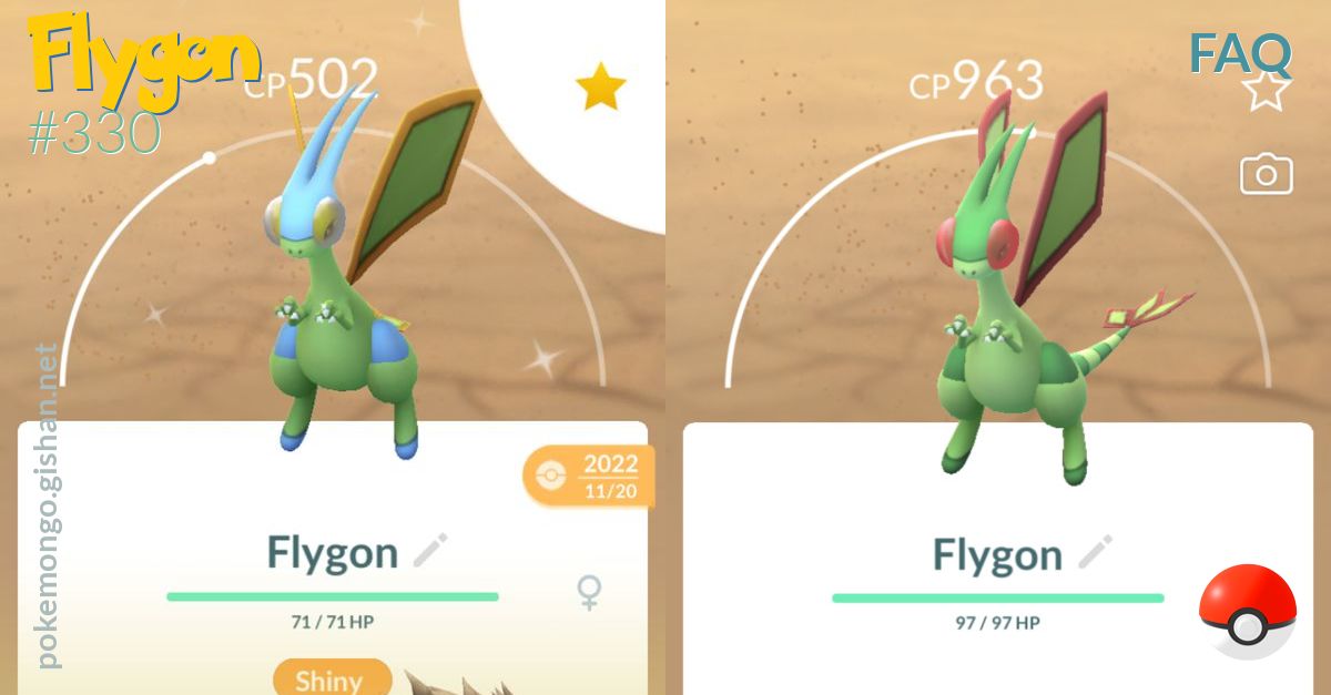 Flygon FAQ - Pokemon Go