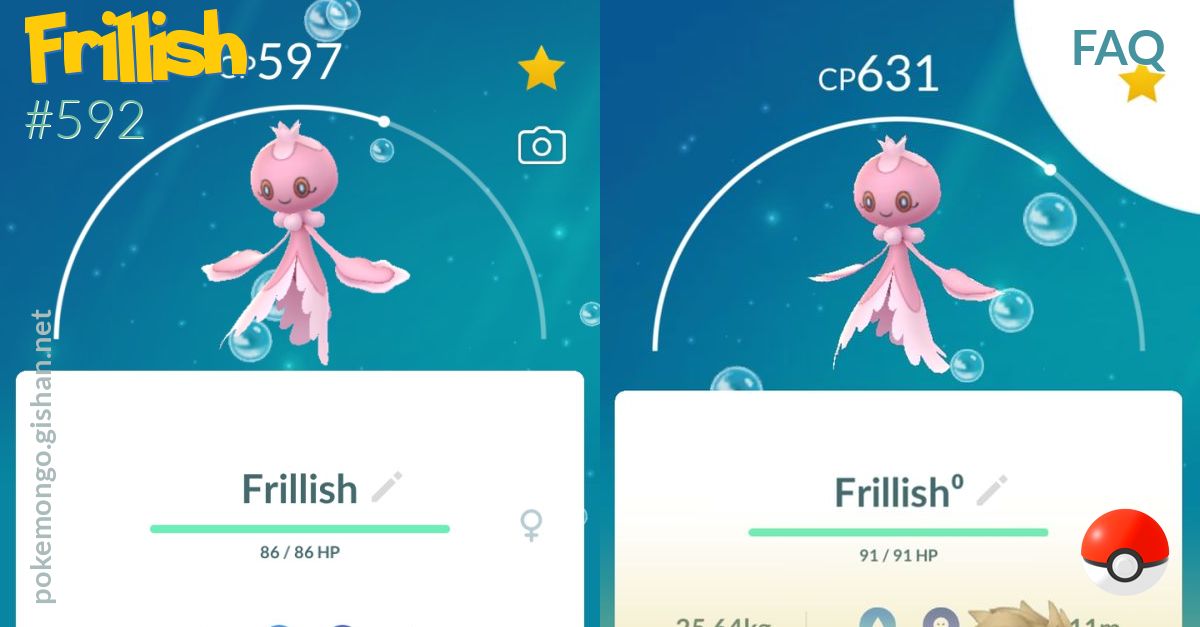 Frillish FAQ - Pokemon Go