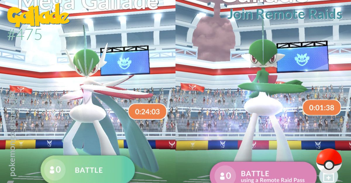 Join Gallade Raids online - PoGO Guide