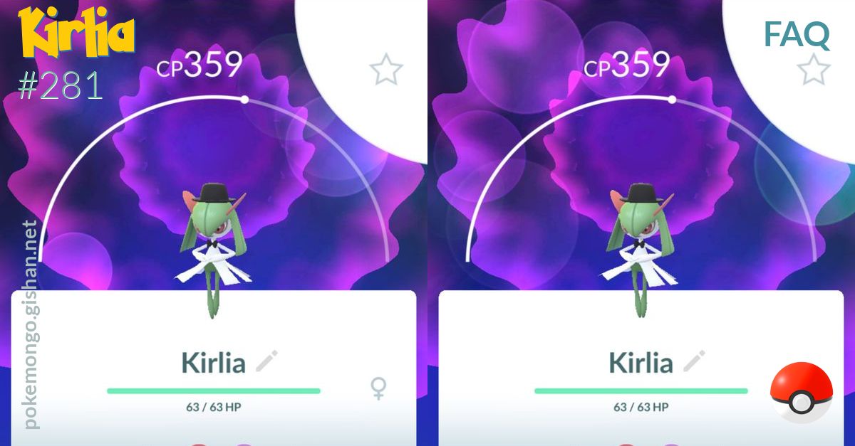 Kirlia FAQ - Pokemon Go