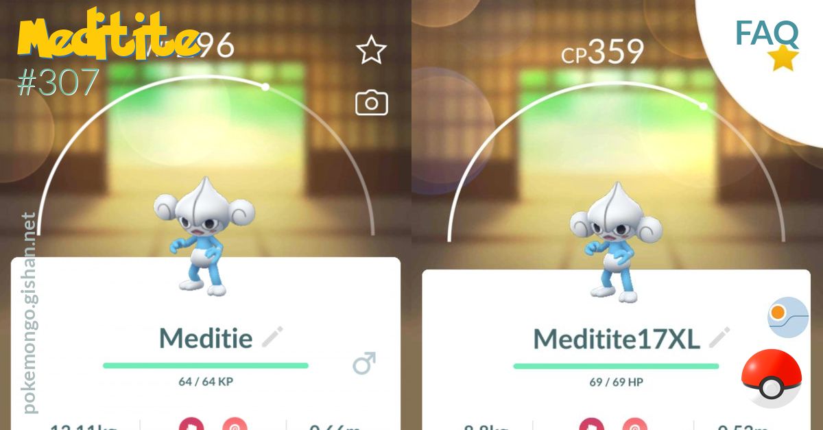 Meditite FAQ - Pokemon Go