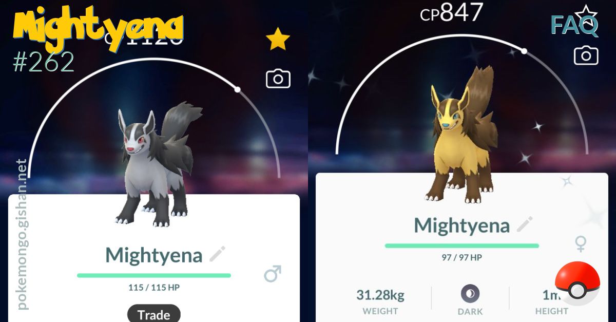 Mightyena FAQ - Pokemon Go