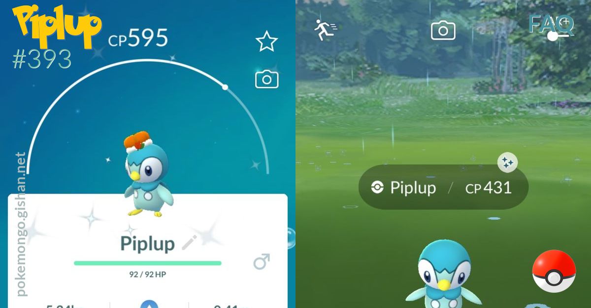 Piplup FAQ - Pokemon Go