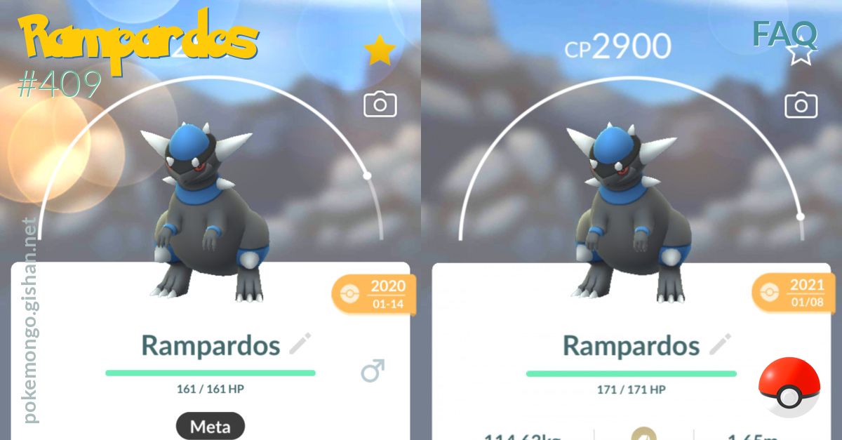 Rampardos FAQ - Pokemon Go