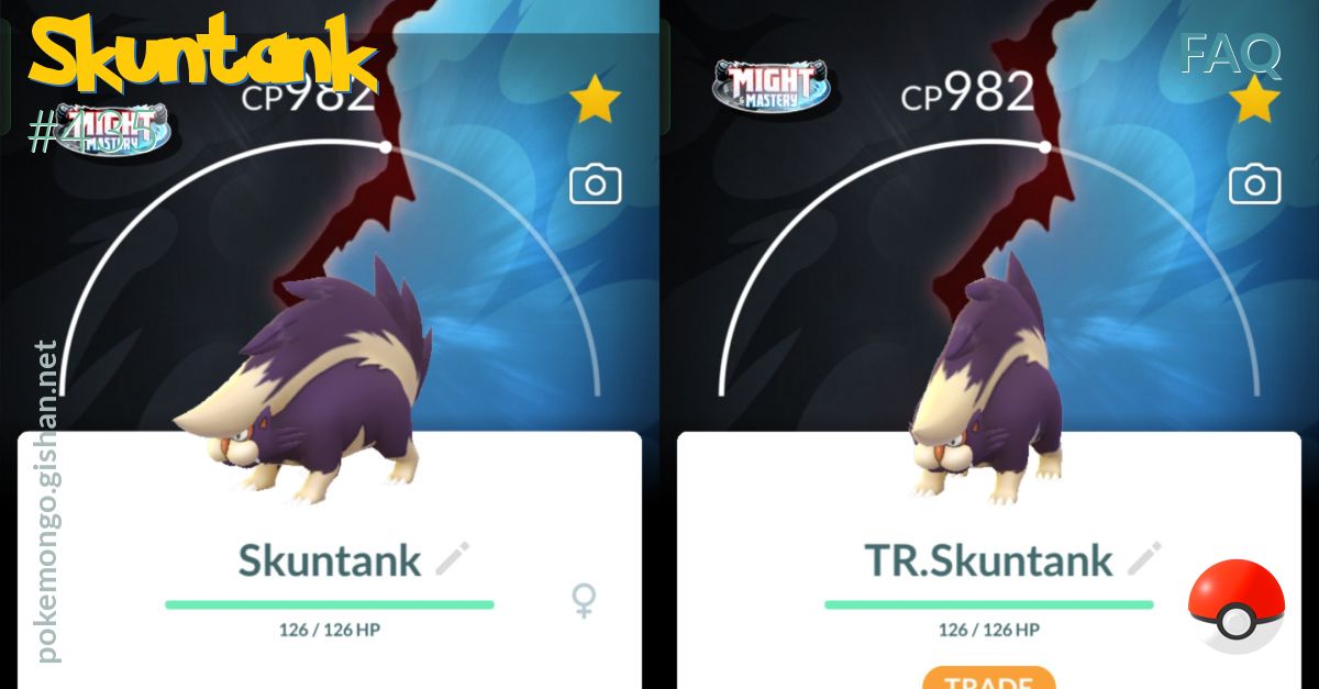 Skuntank FAQ - Pokemon Go