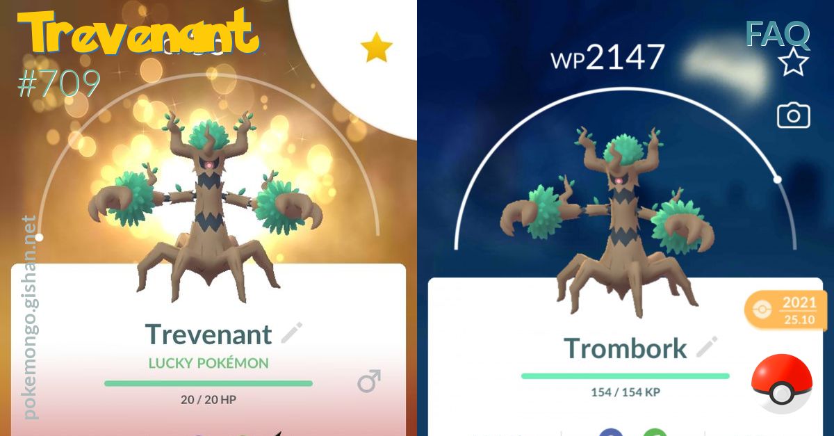 Trevenant FAQ - Pokemon Go