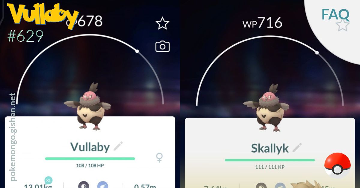 Vullaby FAQ - Pokemon Go